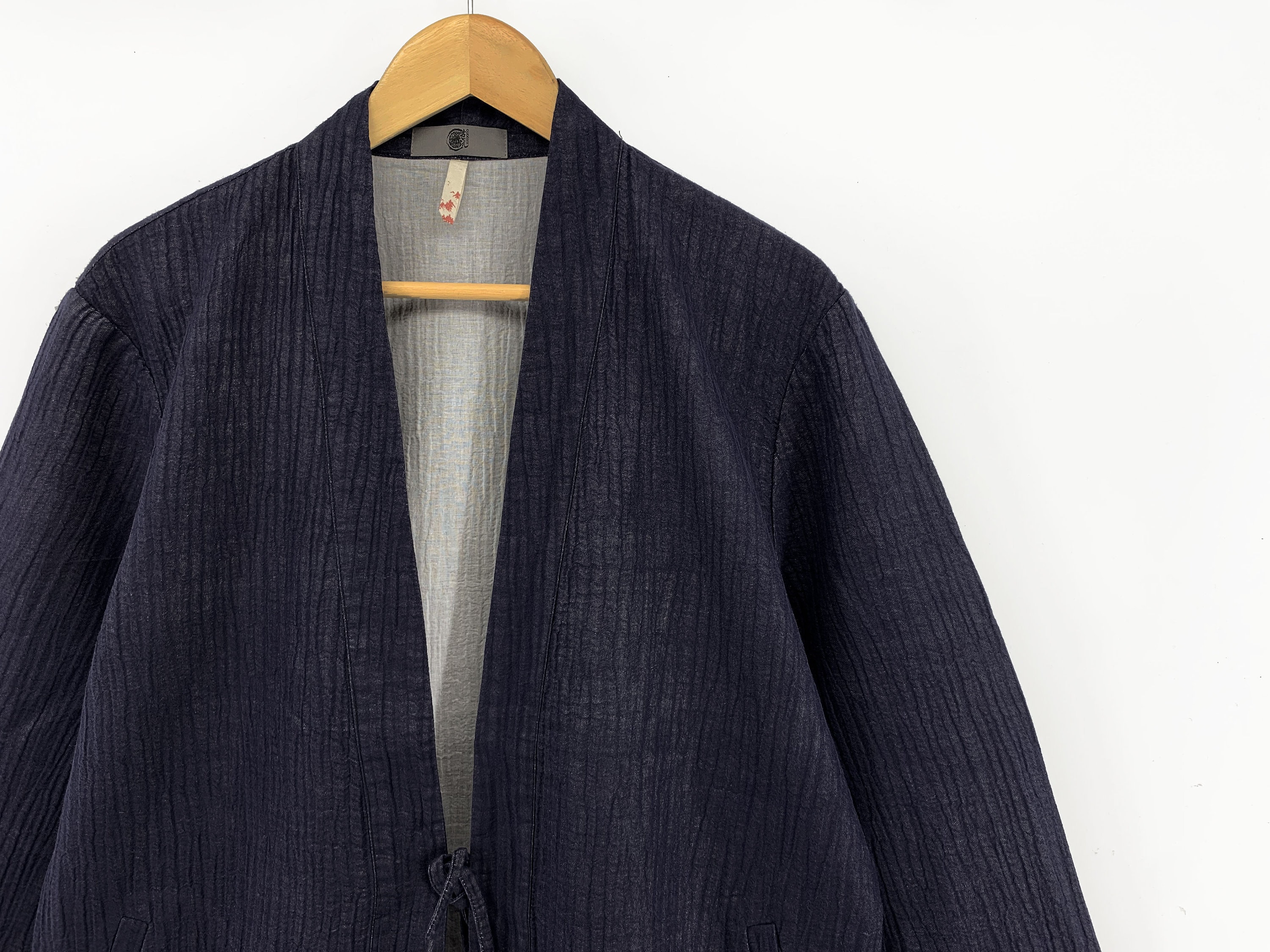 Denim Haori / Noragi Jacket / Japanese Kimono / Unisex Mens | Etsy