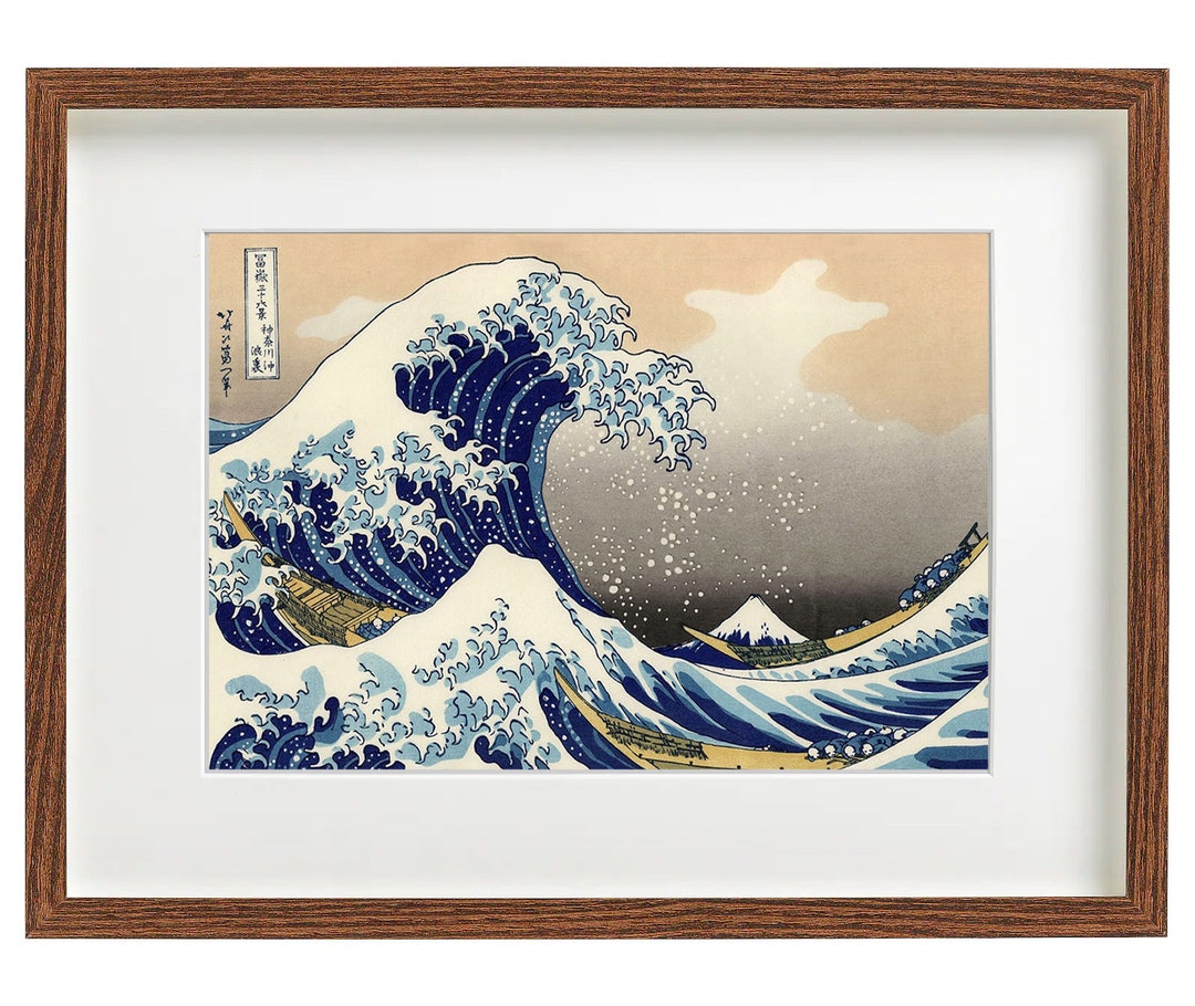 The Great Wave off Kanagawa Japanese Art, Japan Wall Art, Chinoiserie ...