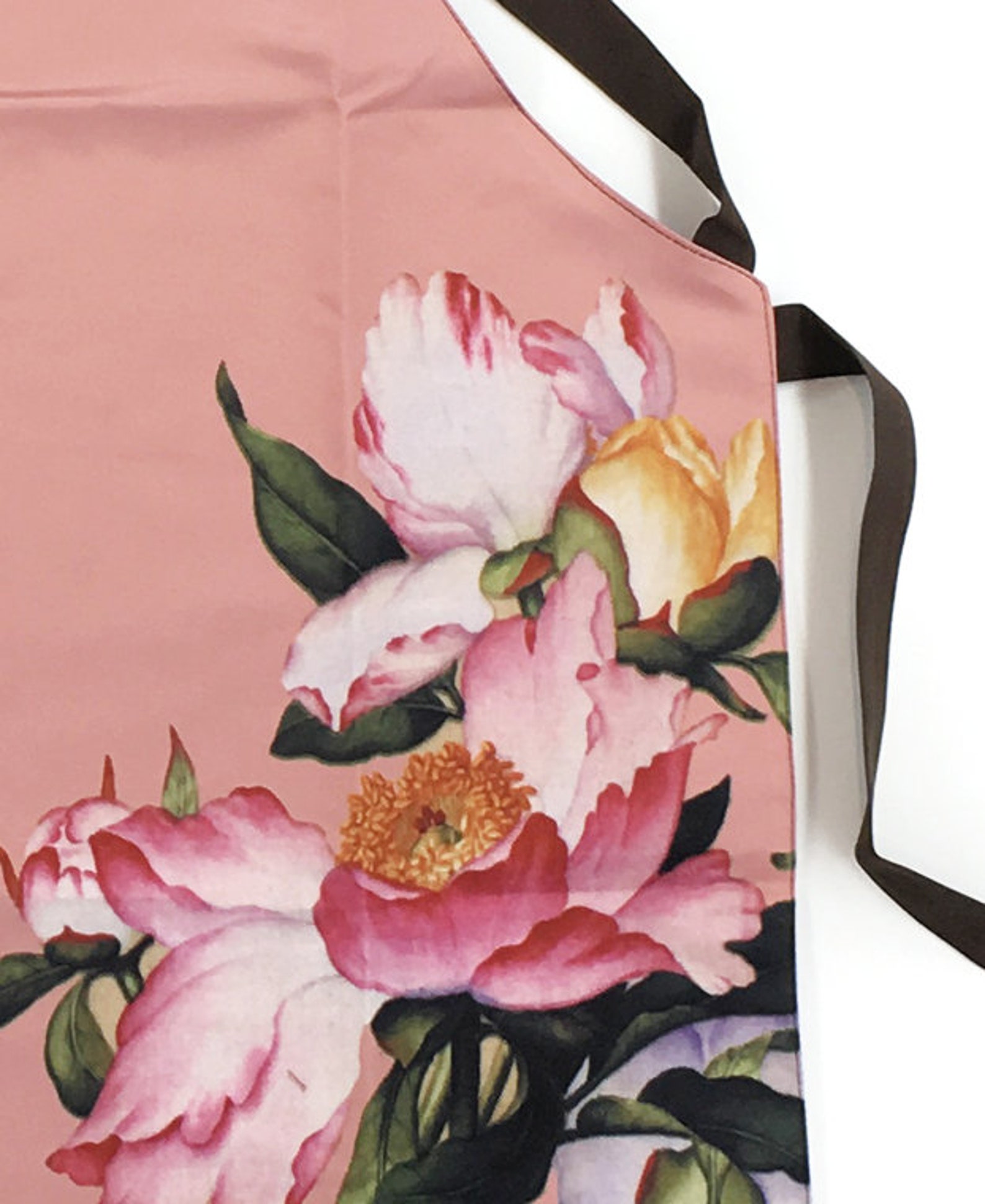 Aprons for Women Chinoiserie Cute Apron With Floral Print - Etsy