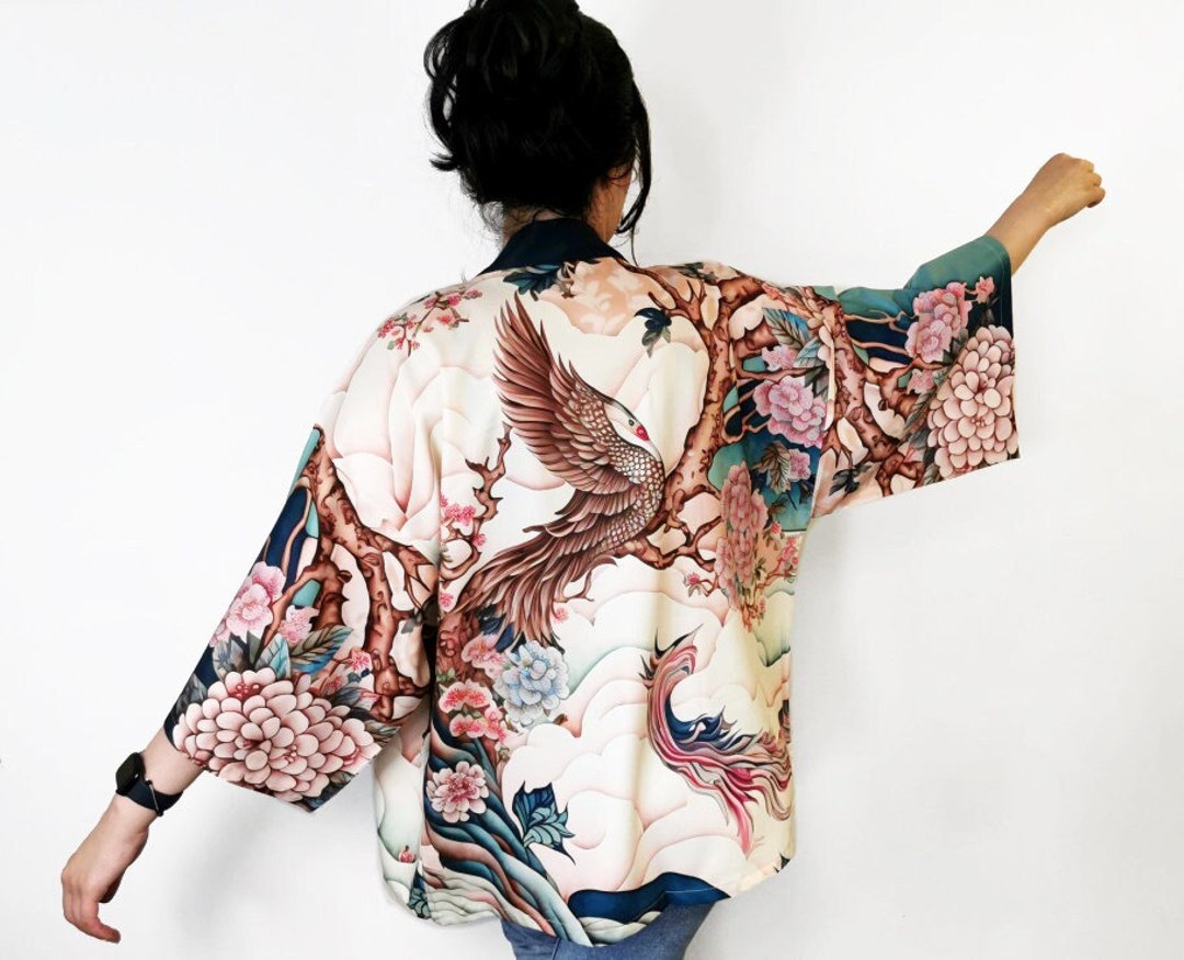 Kimono, Haori, Kimono Jacket, Japanese Clothing, Kimono Jacket, Kimono ...