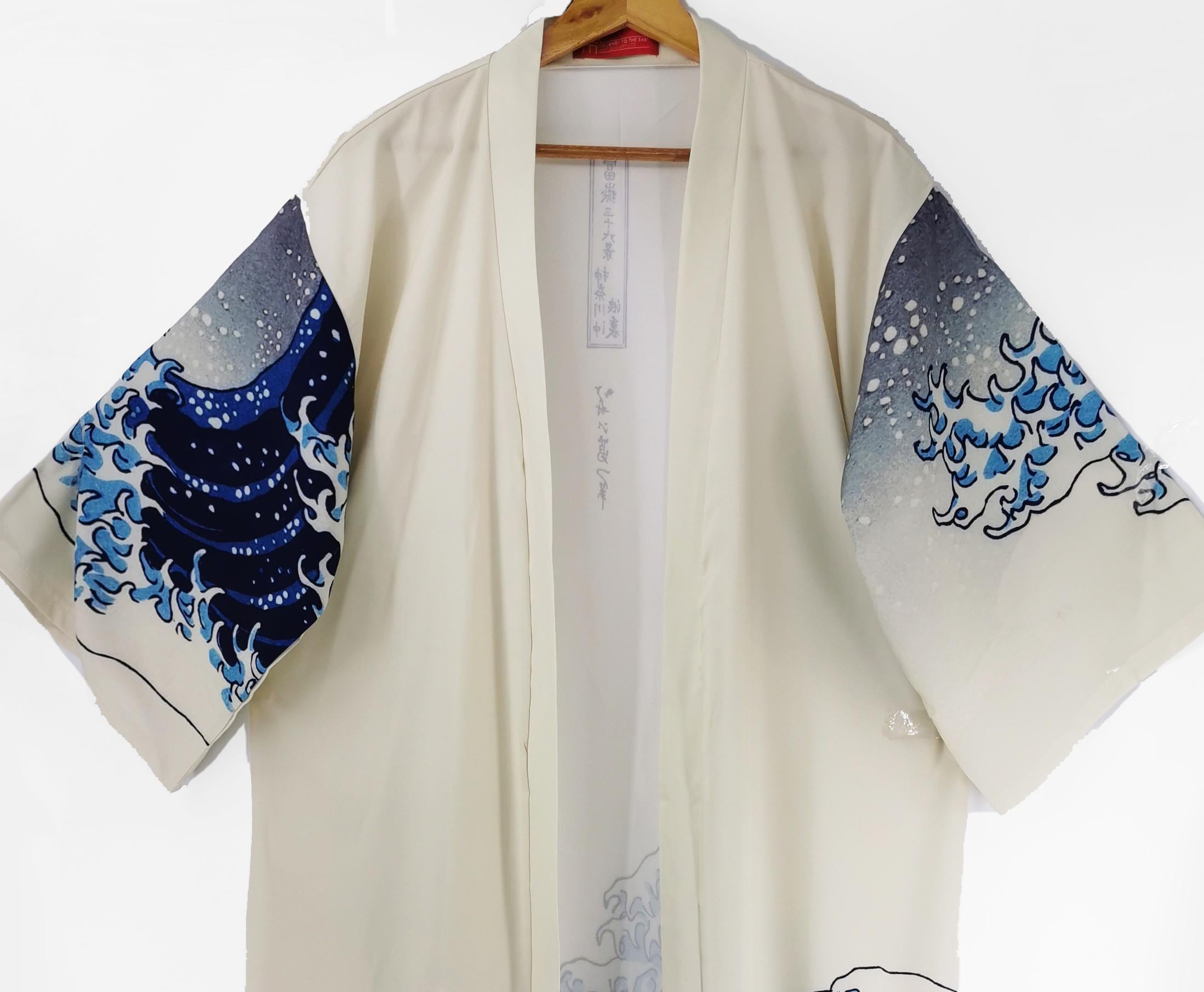 Great Wave off Kanagawa Kimono Robe, Japanese Clothing - Etsy