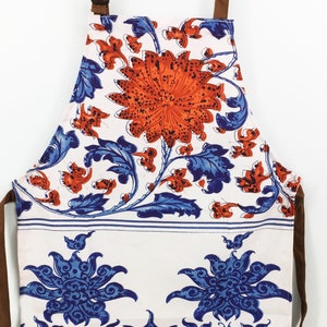 Apron, Chinoiserie Gifts, Japanese Apron, Chinoiserie, Women Aprons ...