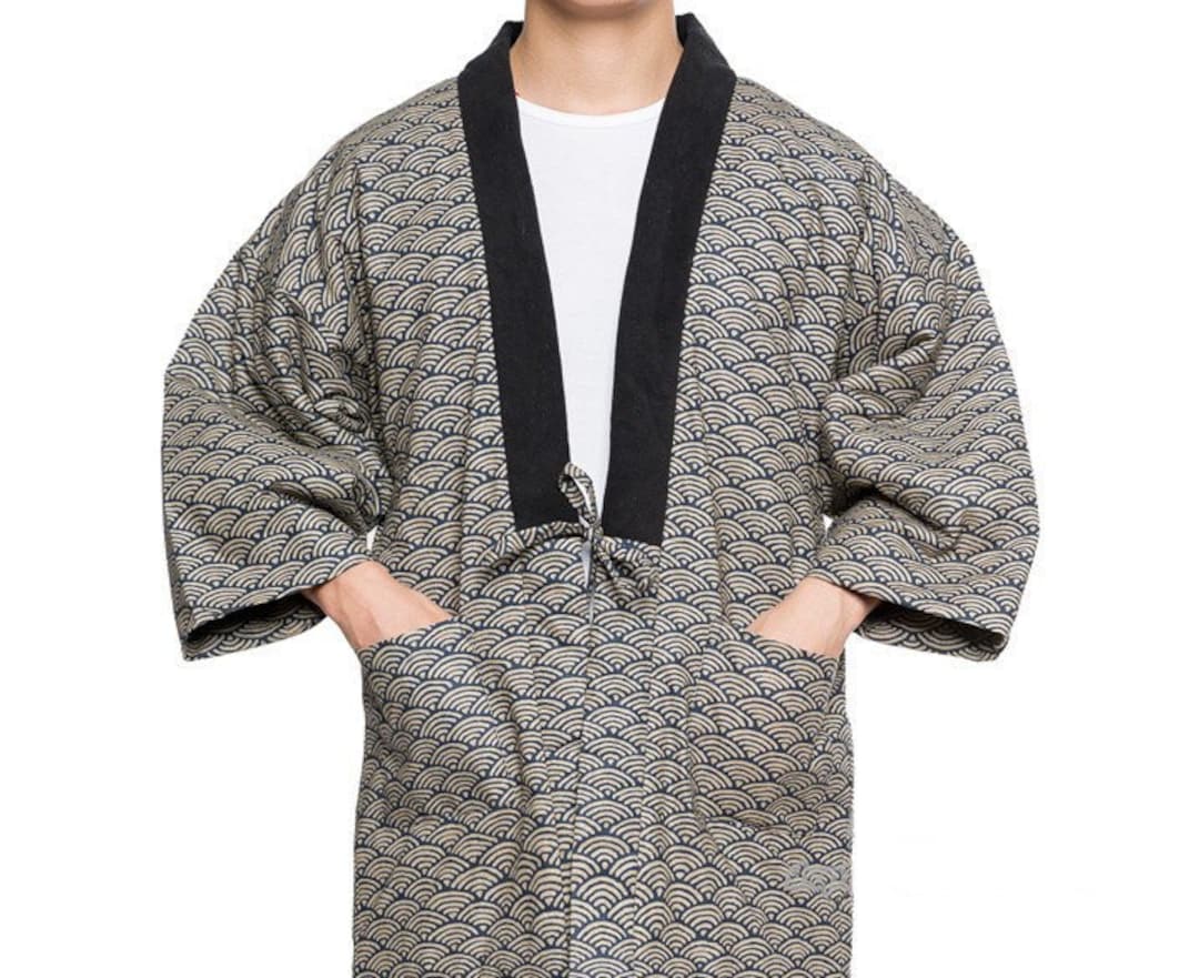 Hanten Jacket, Japanese Kimono, Padded Kimono Jacket, Winter Coat - Etsy