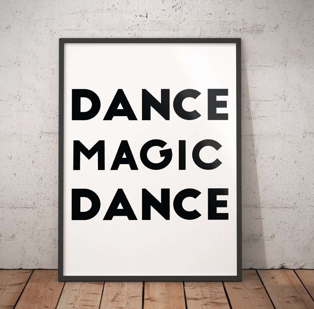 Dance Magic Dance Labyrinth Movie David Bowie Printable. Instant ...
