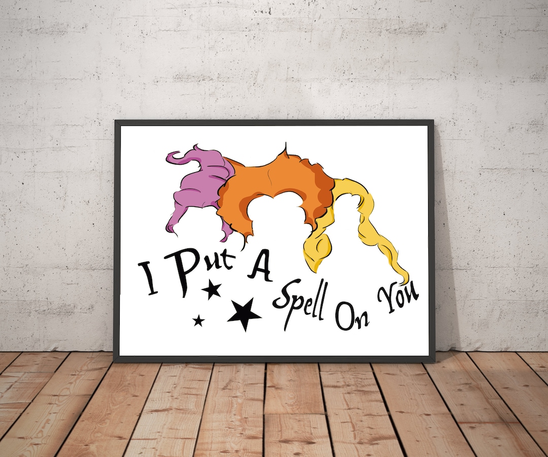 Hocus Pocus Quote Fandom Printable. Instant Digital Download. Print Me ...