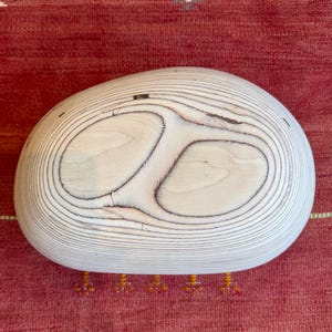 Extra Large Pebble Urn - Wooden, Handcrafted, Unique-a Beautiful Pebble ...