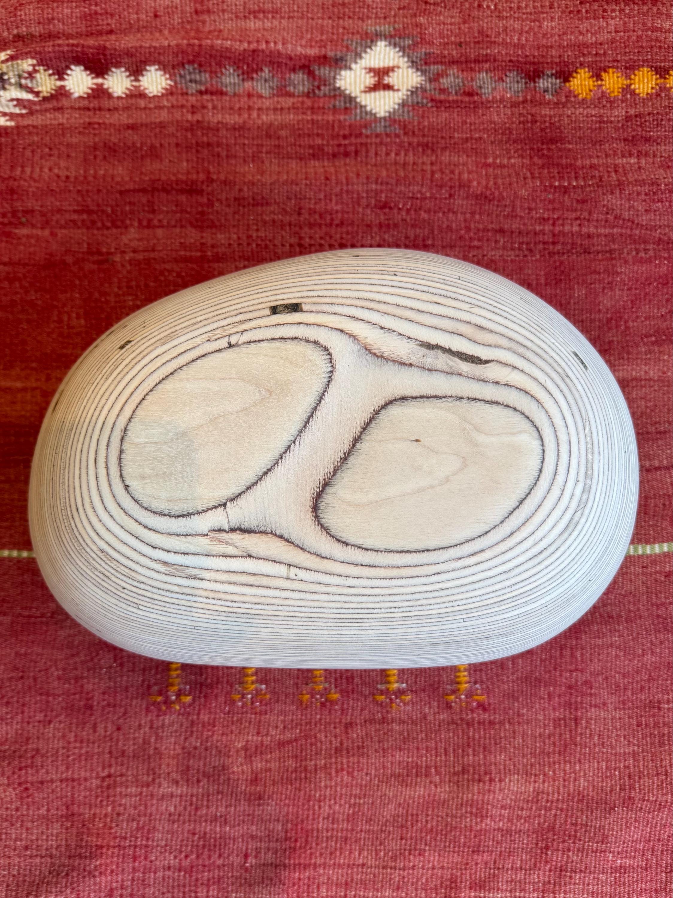 Extra Large Pebble Urn - Wooden, Handcrafted, Unique-a Beautiful Pebble ...