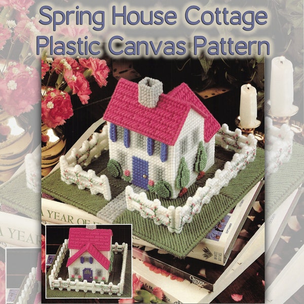 Plastic Canvas House - Etsy