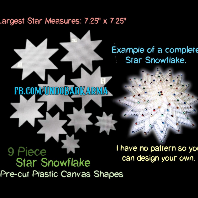 Plastic Canvas Star - Etsy