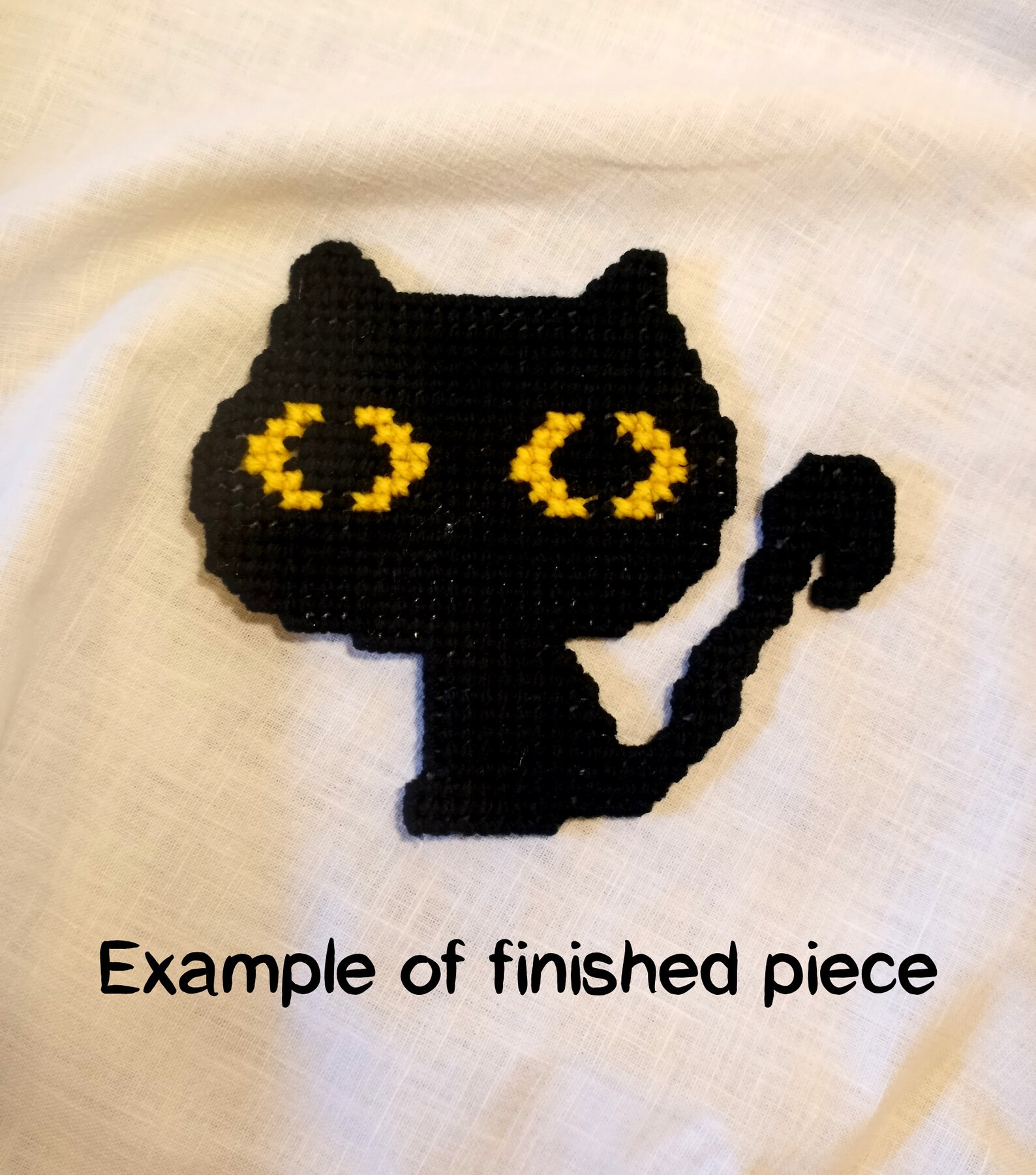 Plastic Canvas PATTERN Catuna the CAT Digital DOWNLOAD - Etsy