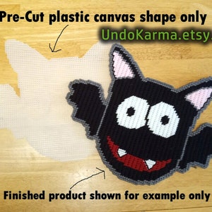 VAMPIRE BAT Pre-cut Plastic Canvas Shape HALLOWEEN Wall Decor ...