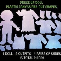 Flower Ballerina Dolls Plastic Canvas Pattern PDF - Etsy