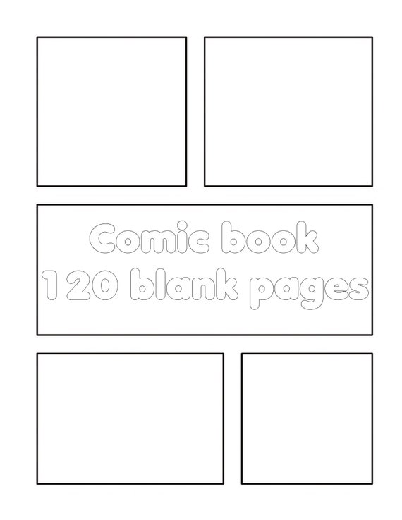 Blank Manga Page