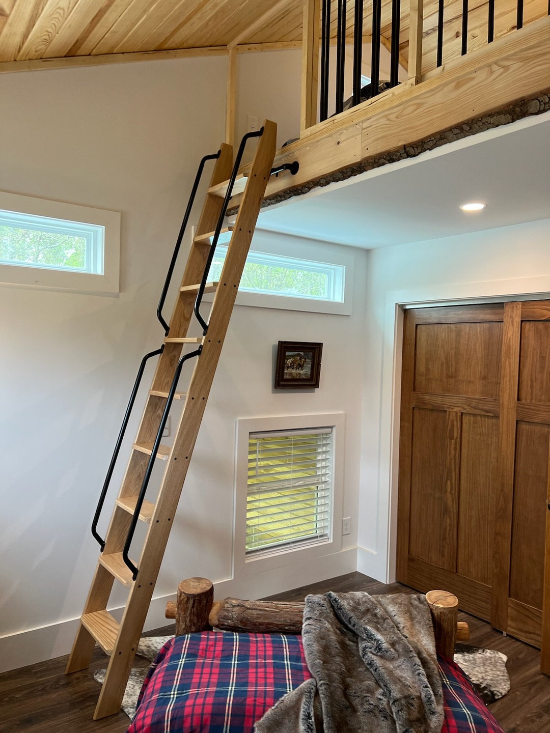 Handrails for Library or Loft Ladder- Metal or Wood - Etsy