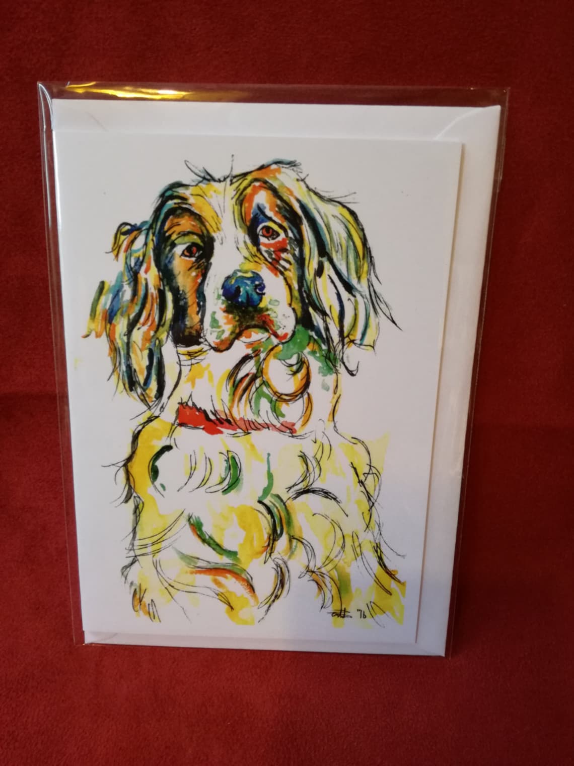 Springer Spaniel Card, Birthday, Anniversary, Special Occasion, Dog ...