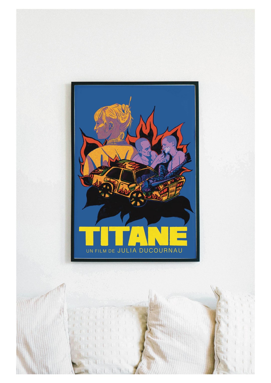 Titane Film Poster (original Artwork) - Etsy