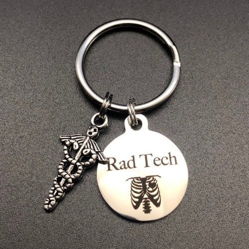Rad Tech Keychain Radiology Graduation Skeleton Xray Tech - Etsy