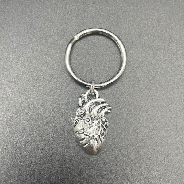 Heart Keychain - Etsy