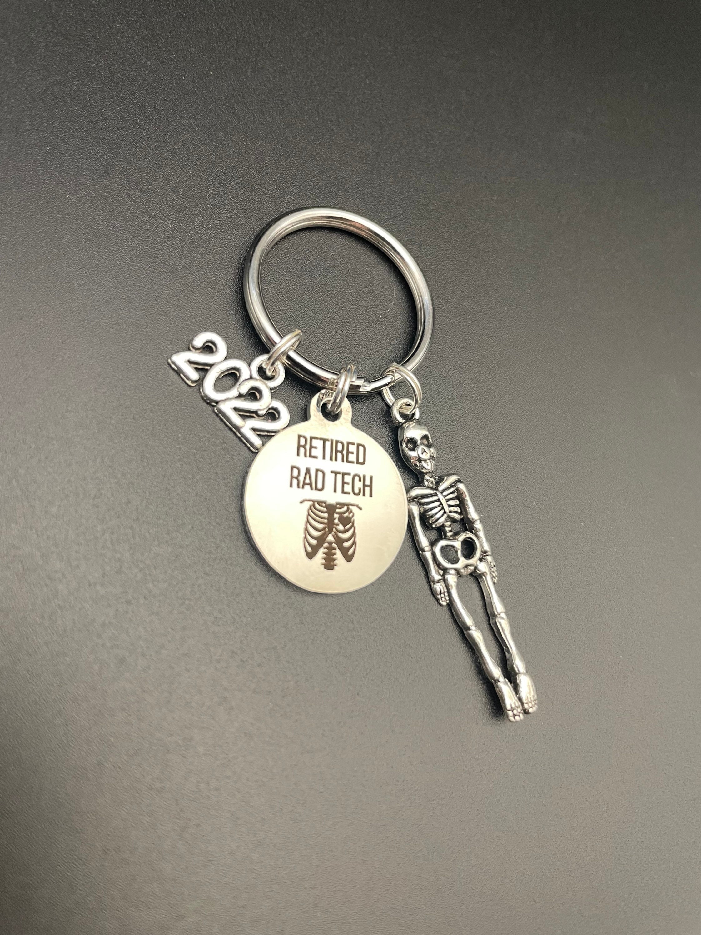 Rad Tech Retirement Gift, 2025, X-ray Tech Keychain, Radiology, Xray ...