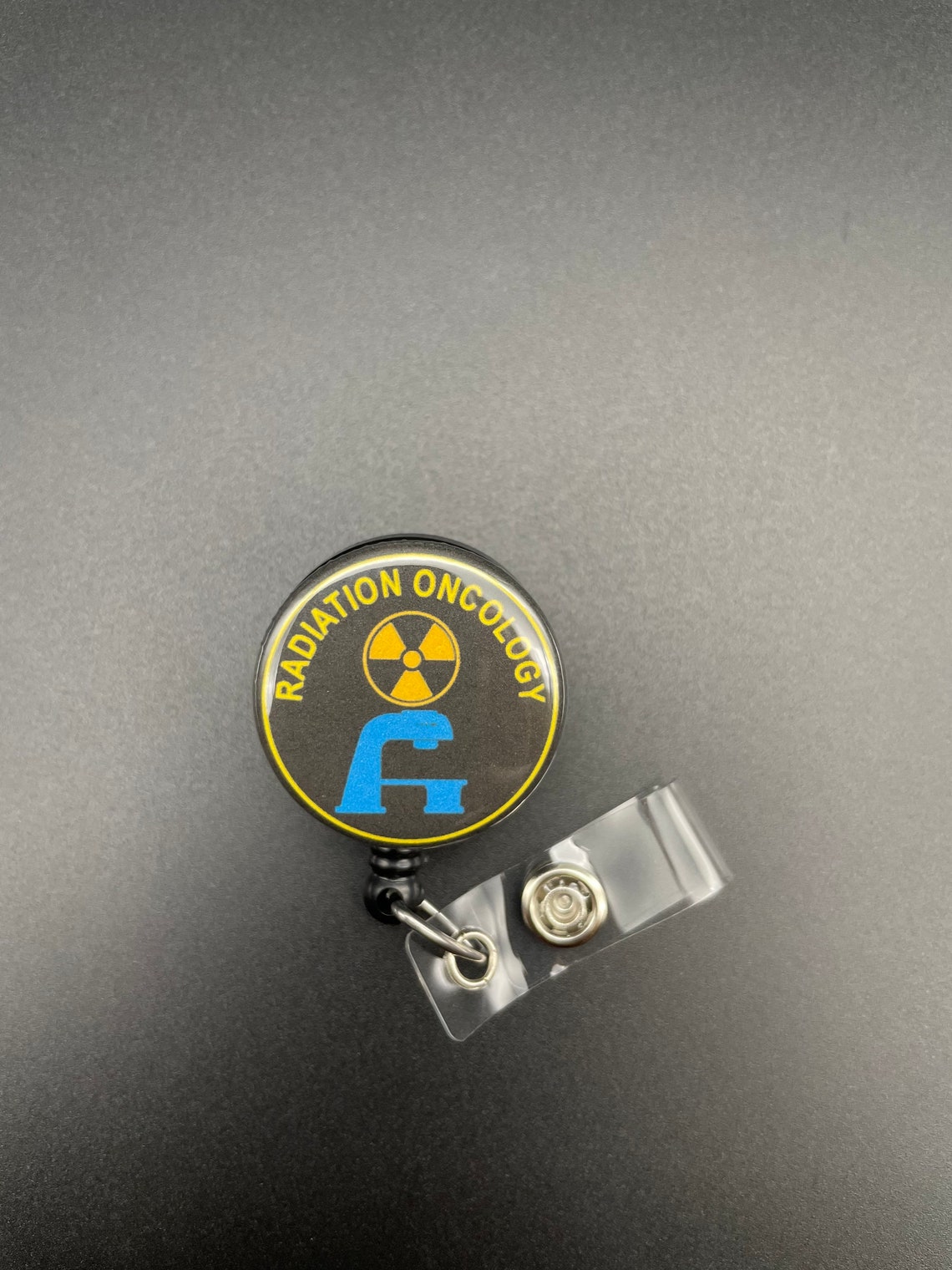 Radiation Oncology Retractable Badge Holder ID Badge | Etsy