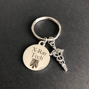 Xray Tech Gift, Xray Tech Keychain, Skull Radiology Graduation Skeleton ...