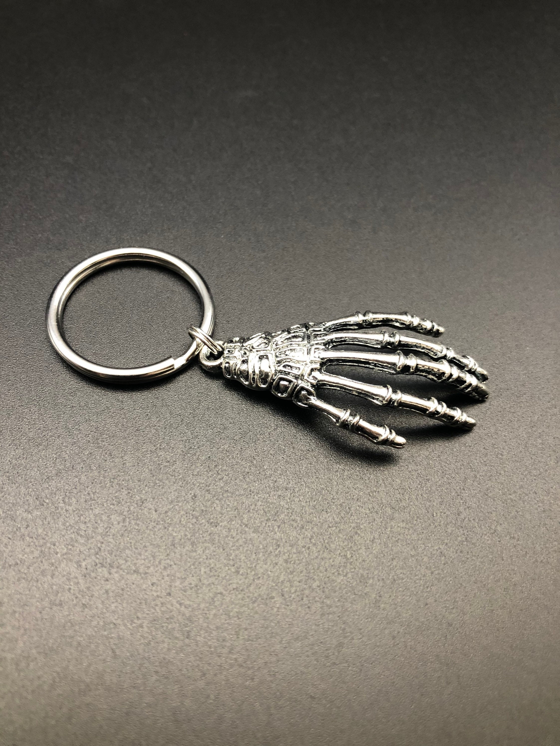 Skeleton Hand Keychain Xray Tech Bones Wrist | Etsy