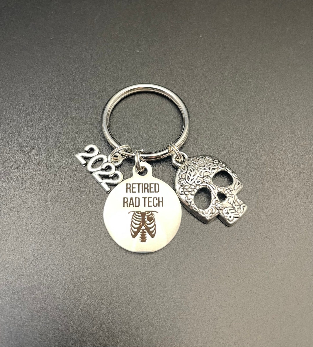 Rad Tech Retirement Gift, 2024, X-ray Tech Keychain, Radiology, Xray ...
