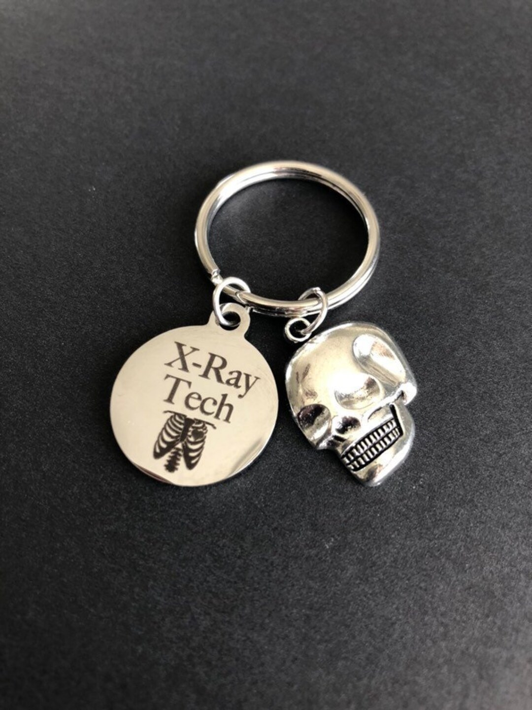 Xray Tech Gift, Xray Tech Keychain, Skull Radiology Graduation Skeleton ...