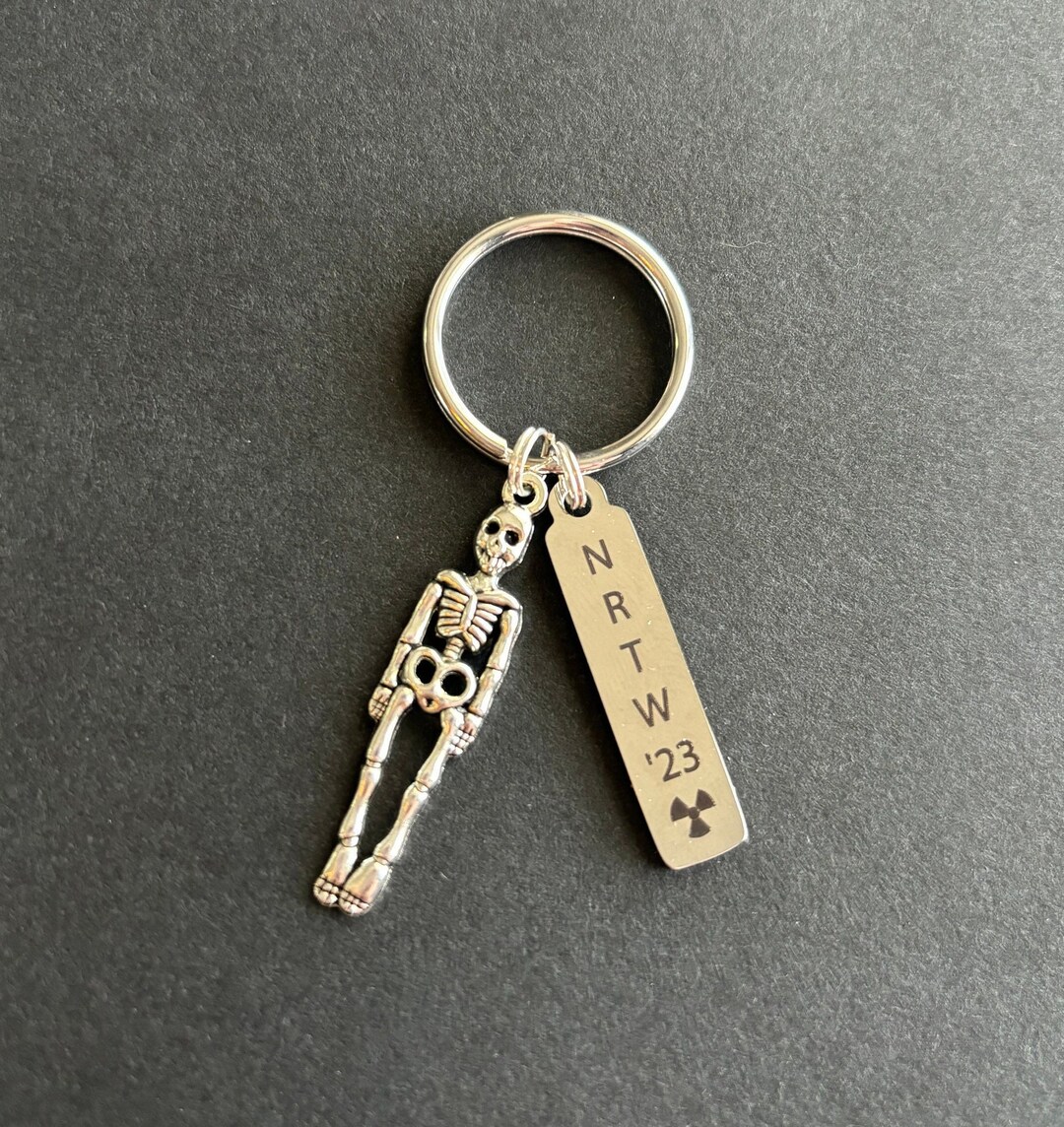 NRTW 2023 Keychain, Skeleton, National Rad Tech Week, Radiology ...