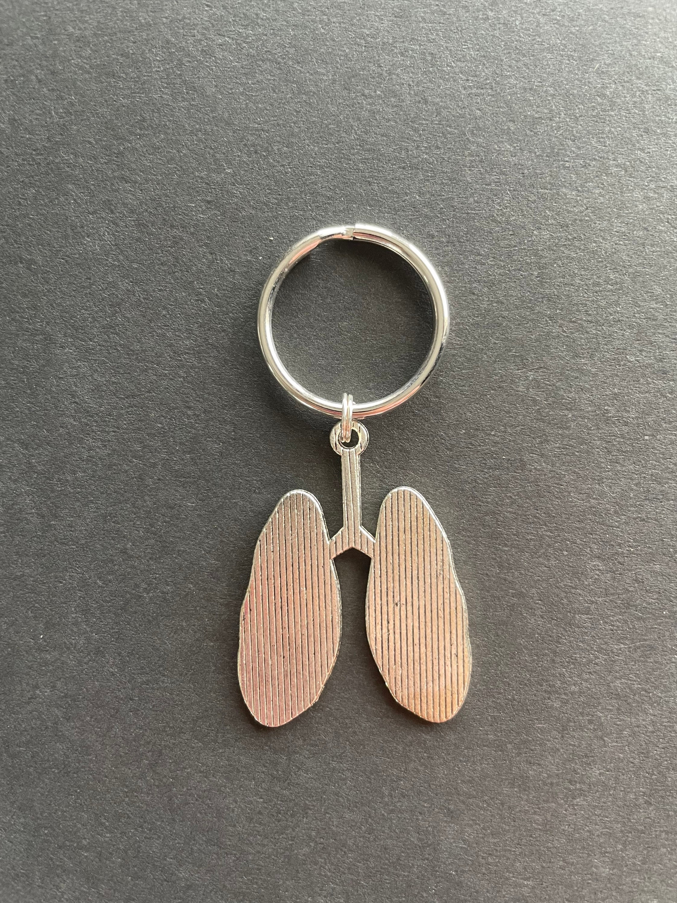 Lungs Keychain, Medical, Gift, Anatomy, Thorax, Pulmonary ...