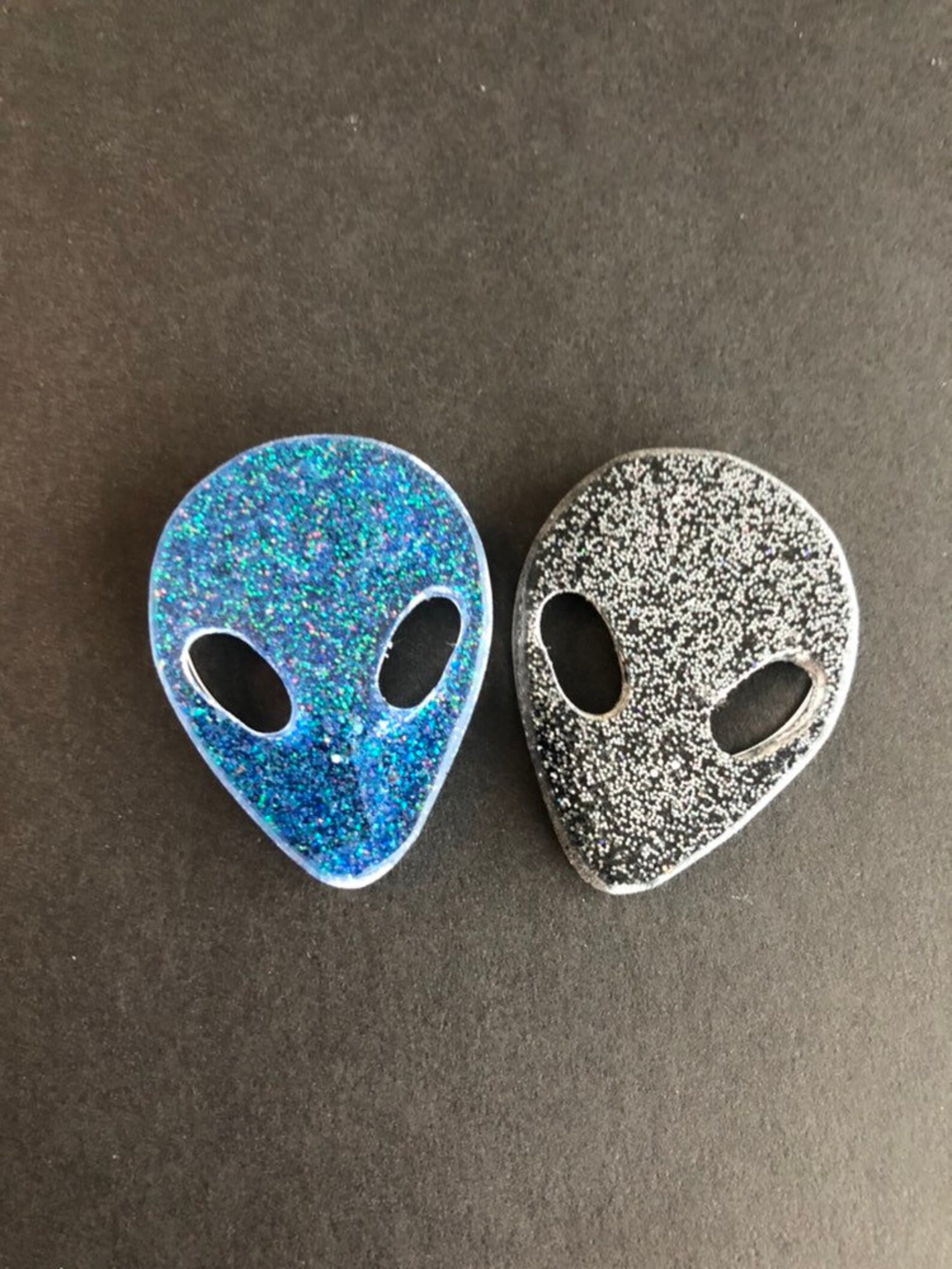 Alien Xray Markers With Initials Glitter - Etsy