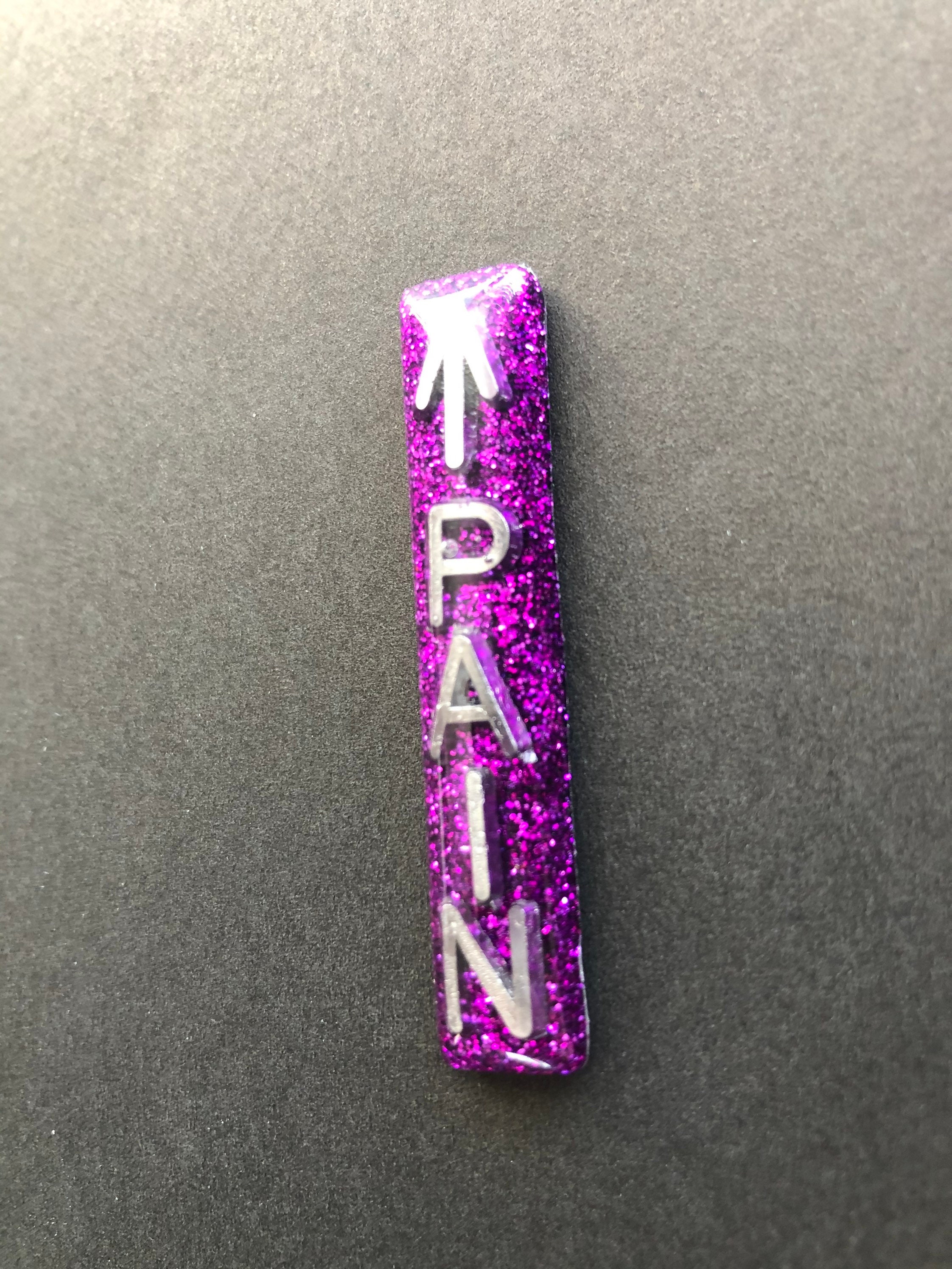 Pain Indicator X-ray Marker, Arrow, Glitter, Skinny Rectangle - Etsy