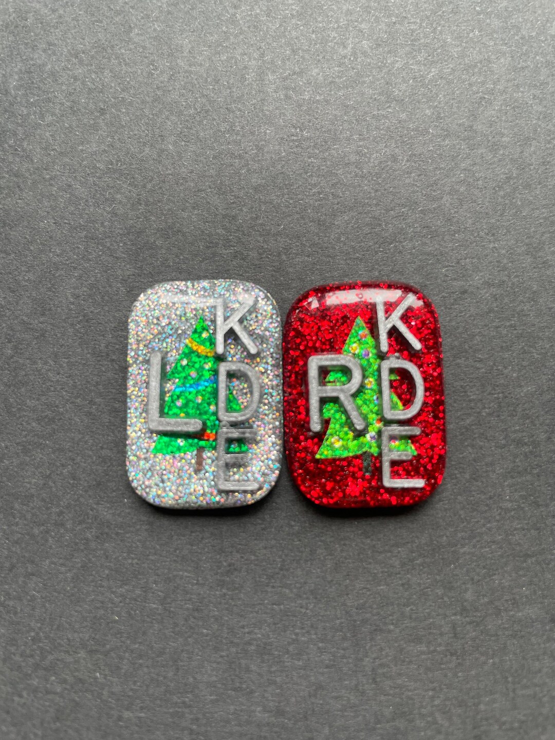 Christmas Tree Xray Markers, With 2 or 3 Initials, Christmas Xray ...