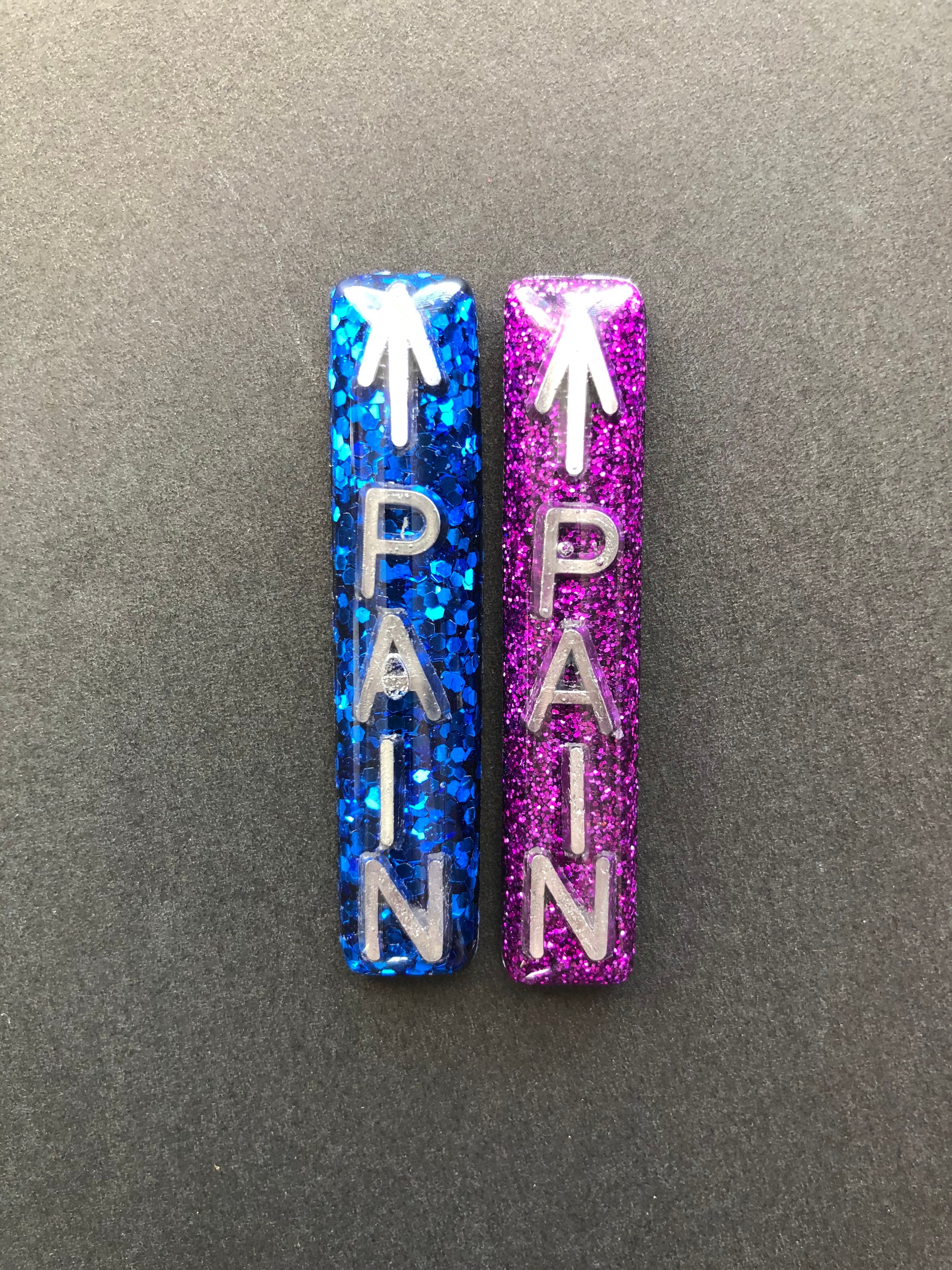 Pain Indicator X-ray Marker Arrow Glitter Skinny Rectangle | Etsy