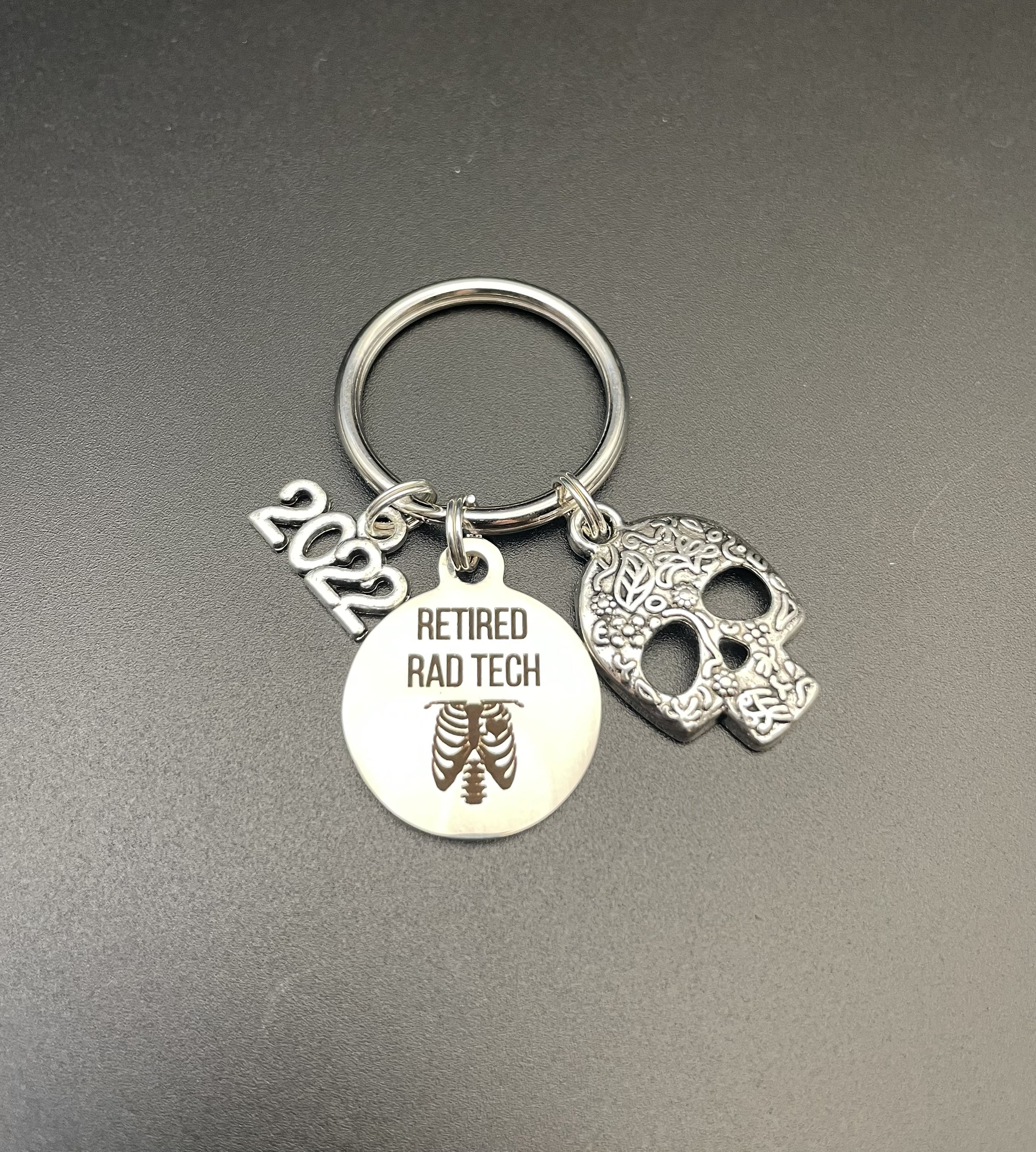 Rad Tech Retirement Gift, 2025, X-ray Tech Keychain, Radiology, Xray ...