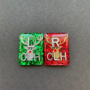 Reindeer Xray Markers, With 2 or 3 Initials, Christmas Xray Markers ...