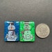 Snowman Xray Markers, With 2 or 3 Initials, Rectangle, Glitter, Winter ...
