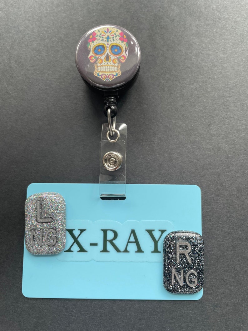 X-RAY Marker Holder PVC ID Badge Xray Portrait Landscape - Etsy