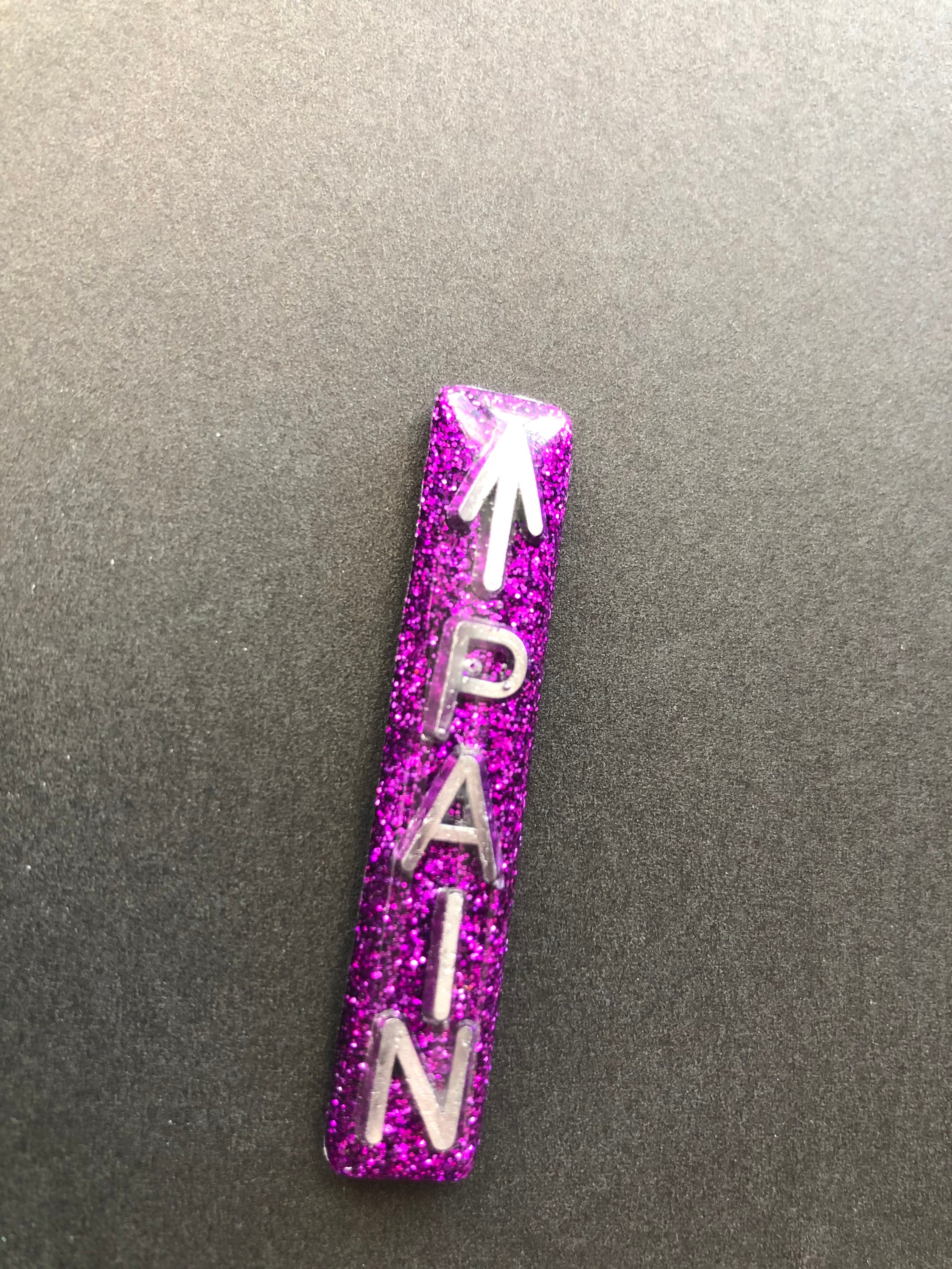 Pain Indicator X-ray Marker, Arrow, Glitter, Skinny Rectangle - Etsy