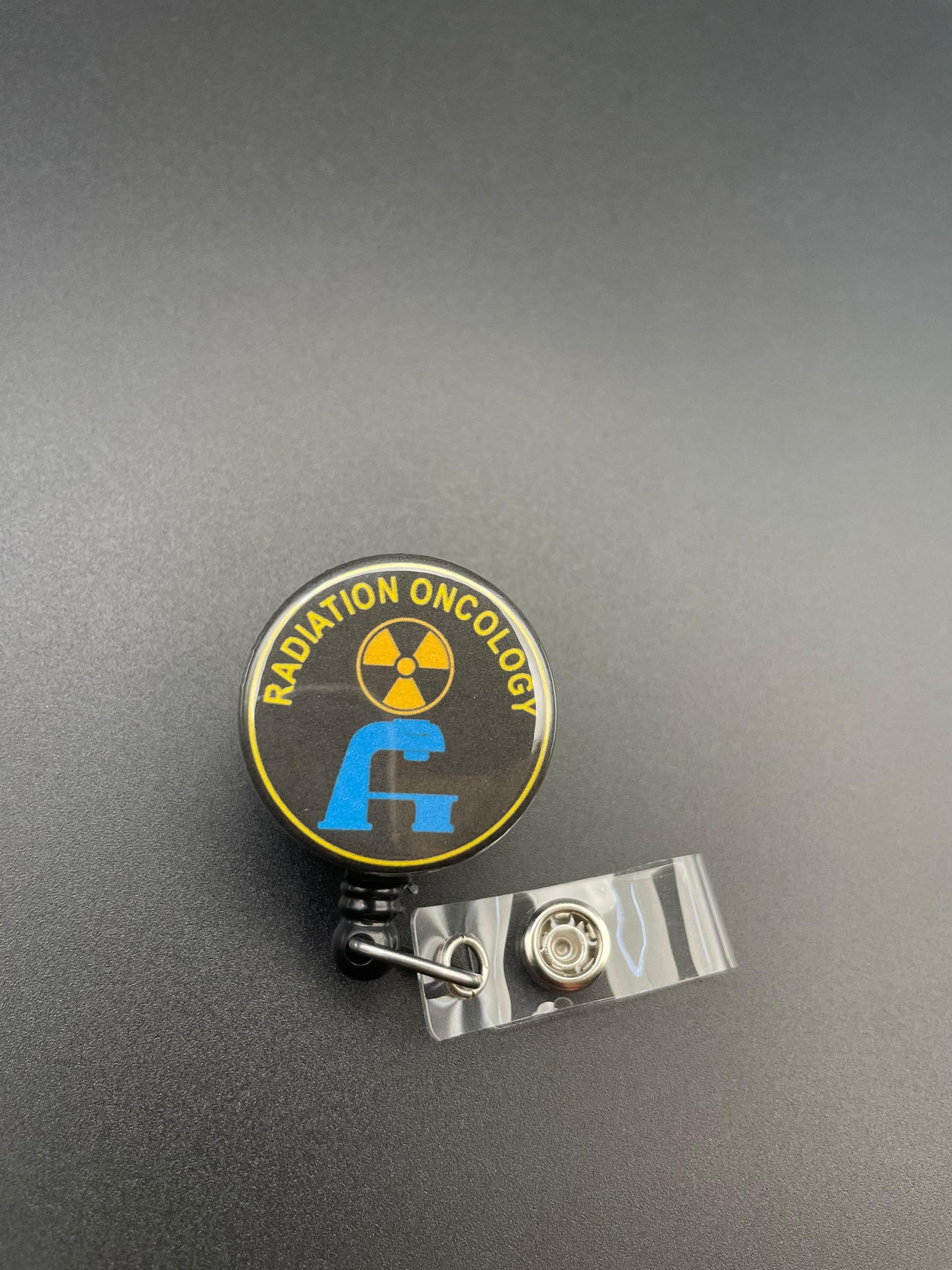 Radiation Oncology Retractable Badge Holder ID Badge | Etsy