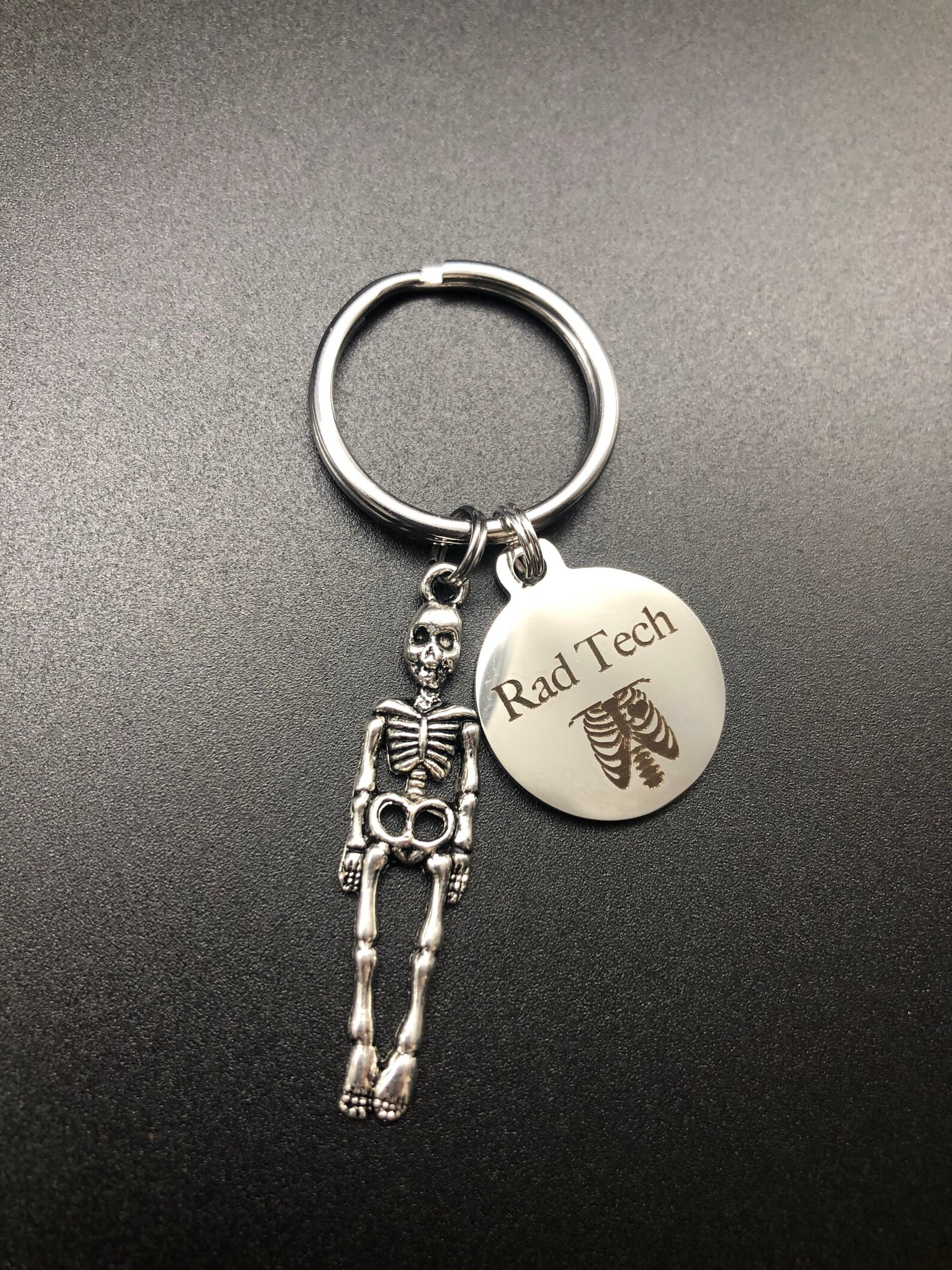 Radiology Technologist Gift Bundle, Rad Tech and Skeleton Keychain ...