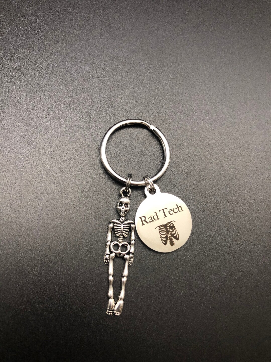 Rad Tech Keychain, Radiology, Graduation, Skeleton, Xray Tech, Caduceus ...