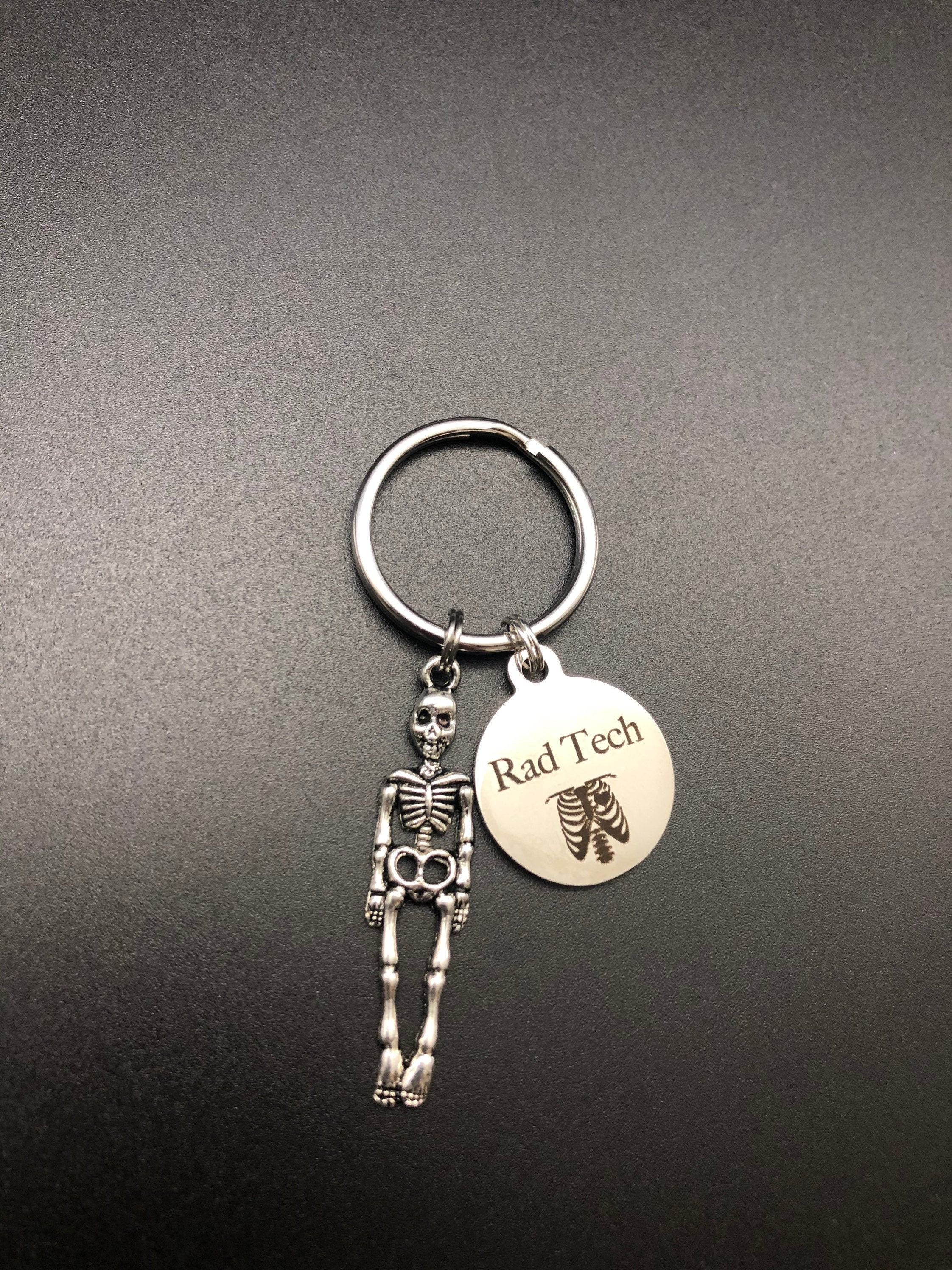 Rad Tech Keychain Radiology Graduation Skeleton Xray Tech - Etsy Canada