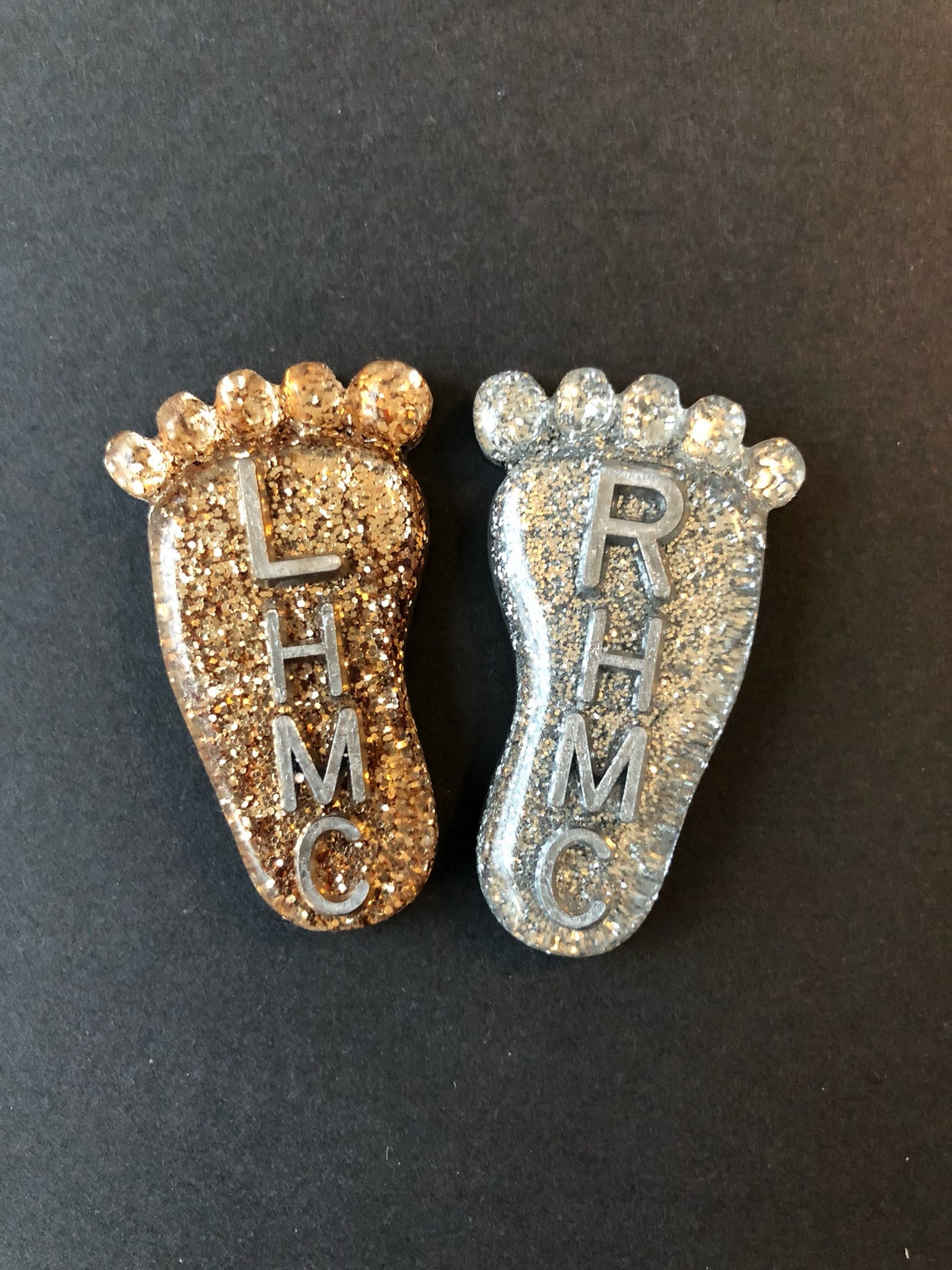 Cute Feet Xray Markers, With 2 or 3 Initials, Podiatry, Pediatric, Xray ...