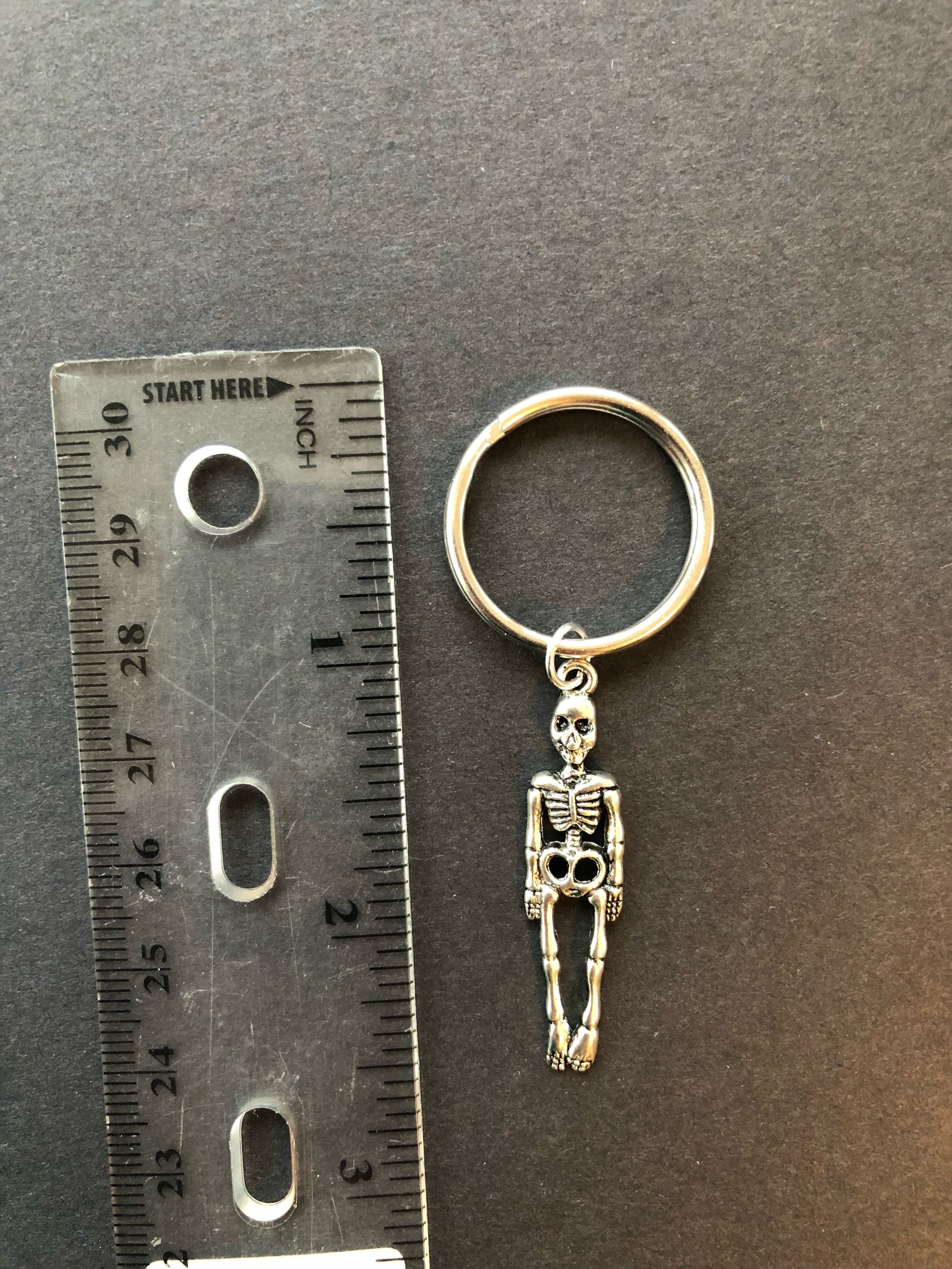 Skeleton Keychain Halloween Party Favor Xray Tech Gift Graduation Ortho ...