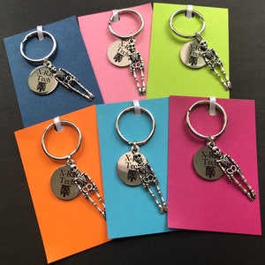 MRI Tech Keychain, Radiology, Graduation, Skeleton, Caduceus, Gift, Rad ...