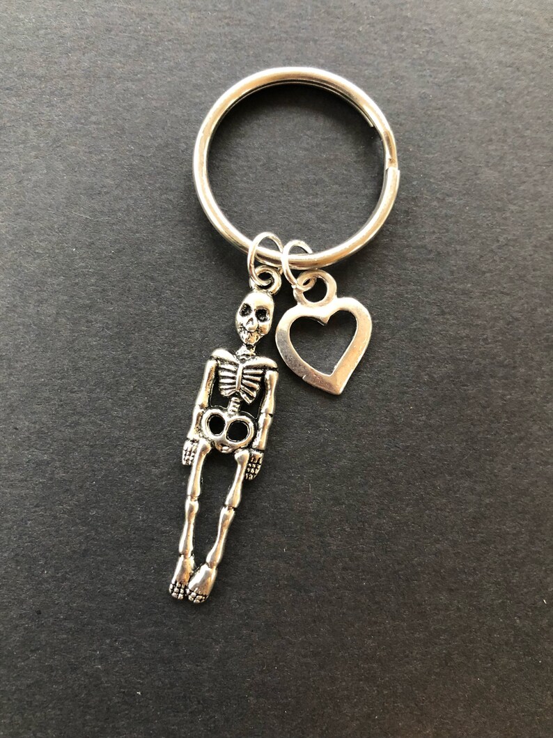 Skeleton Keychain Halloween Party Favor Xray Tech Gift | Etsy