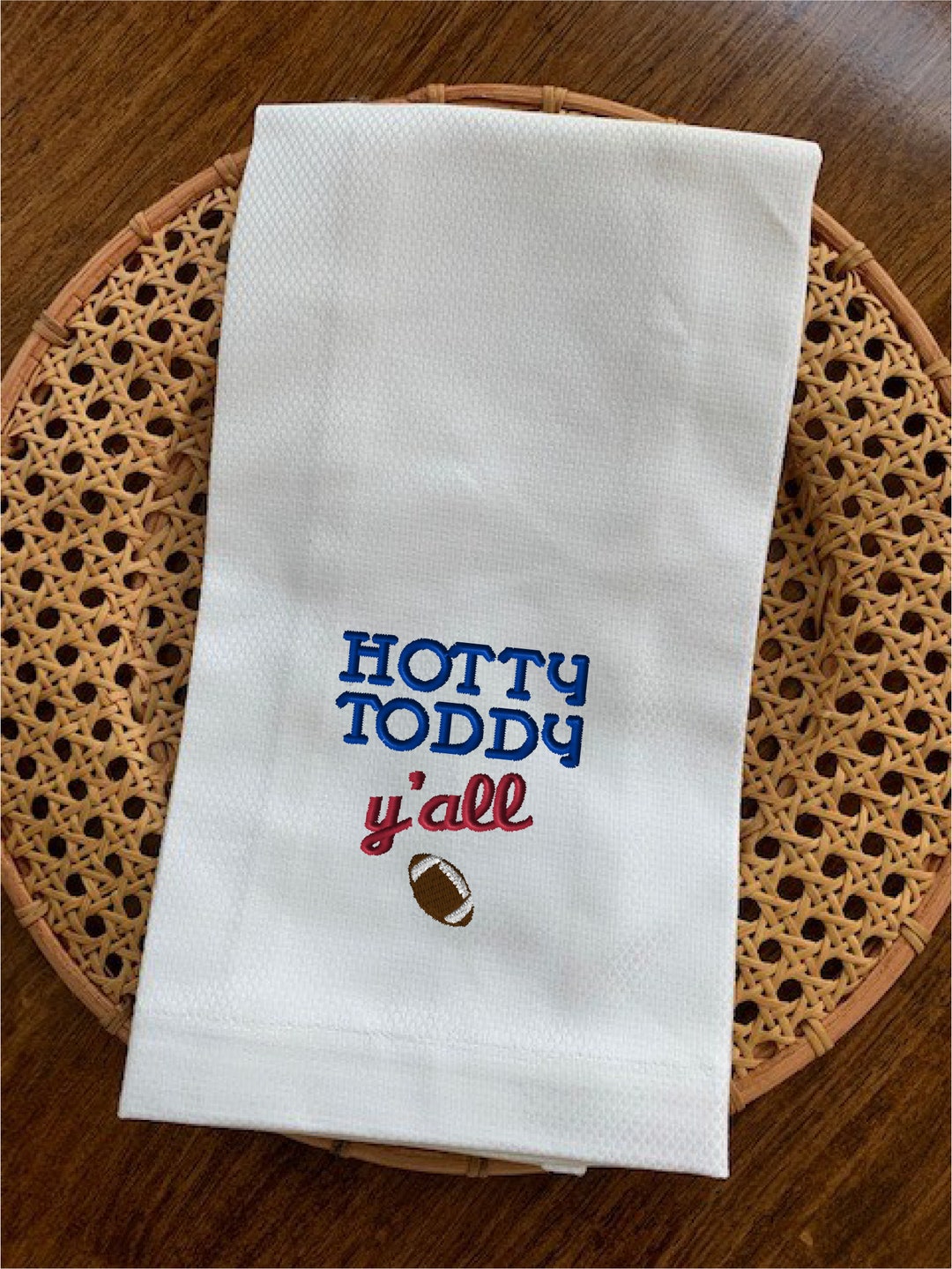 Hotty Toddy Y'all Tea Towel - Etsy