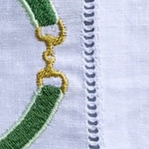 Equestrian Bit Monogram Hand Towel - Etsy