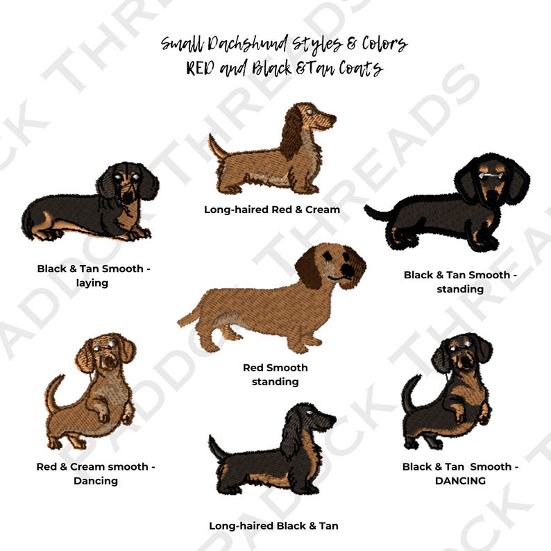 The Tipsy Dog - Dachshund Embroidered Napkins - Etsy